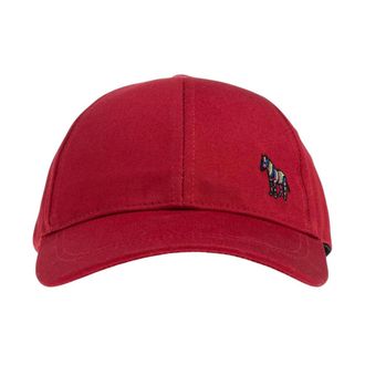 Paul Smith Casquette de baseball brod&eacute;e Signature Stripe - Homme - Accessoires - Rouge - Taille: ONE Size