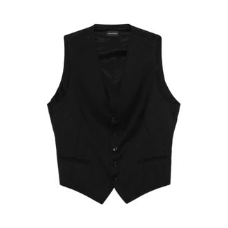 Tagliatore Homme, Costumes, Noir, Taille: XL Visuvio Waistcoat