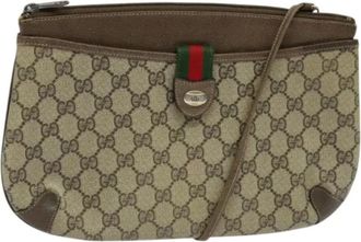 Gucci Pre-owned Cuir sacs-gucci - Femme - Pre-owned - Beige - Taille: ONE Size