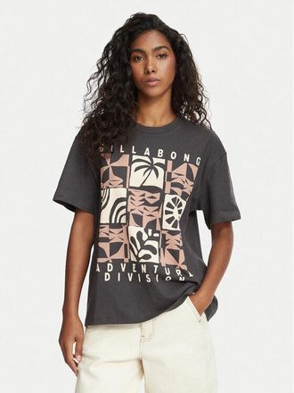 Billabong T-Shirt EBJZT00664 Dunkelgrau Relaxed Fit