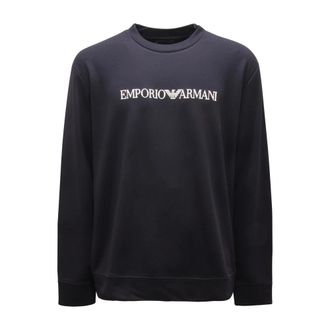 Armani Essential Sweatshirt E - - Sweatshirts & Hoodies - Herren - Blau - 2XL
