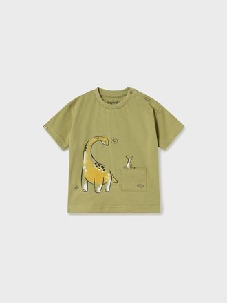 MAYORAL T-Shirt 1027 Gr&uuml;n Regular Fit