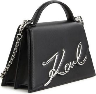 Karl Lagerfeld Sac K/Signature 2.0 en cuir