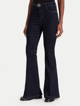 Liu Jo Jeans UF6087 D0264 Dunkelblau Bootcut Fit