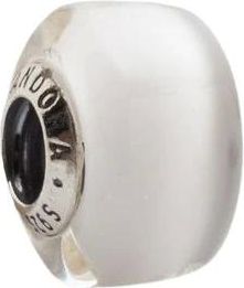 Pandora Mini Vetro Di Murano Bianco - Femme - Accessoires - Blanc - Taille: ONE Size