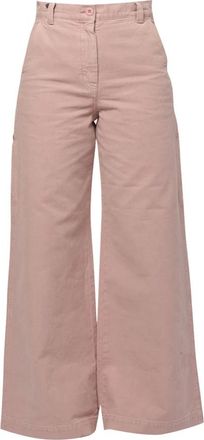 Max Mara Femme, Pantalons, Rose, Taille: 36 FR Wkdskipper Wide Leg Pantalons
