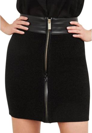 Marciano Femme, Jupes, Noir, Taille: 44 FR Gio Jupe Zipp&eacute;e