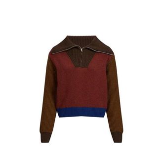 Thinking Mu Pull droit en maille en laine