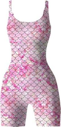 Generic Maillot De Bain Femme &eacute;l&eacute;gant imprim&eacute; 3D &eacute;cailles mod&egrave;le d&eacute;bardeur Tendance