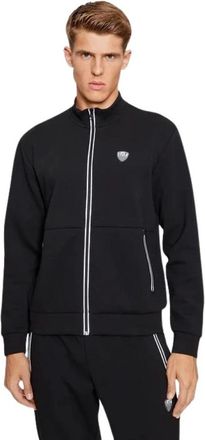 Emporio Armani Emporio Armani Ea7, Homme, Sweatshirts et sweats &agrave; capuche, Noir, Taille: S Zip-throughs