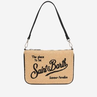 MC2 Saint Barth Pochette Style Rafias Avec Bandouli&egrave;re