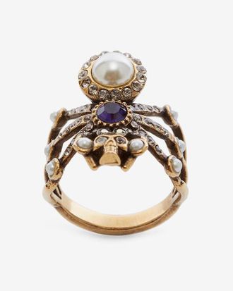Alexander McQueen Spinnenring - Item 855424J160T8690