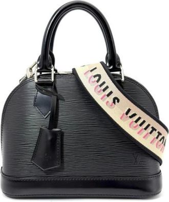 Louis Vuitton Sac &agrave; main Alma BB doccasion - Femme - Pre-owned - Noir - Taille: ONE Size