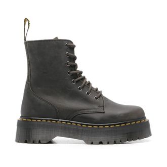 Dr. Martens Holzkohlegraue Damenstiefel - - Shoes - Damen - Grau - 36 EU