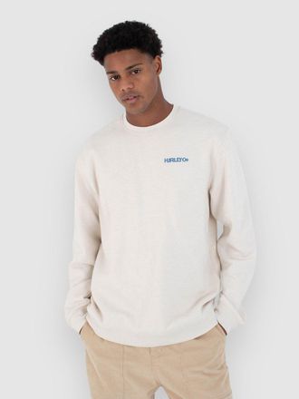Hurley Hurley Graphic Slub Crew Sweater bone