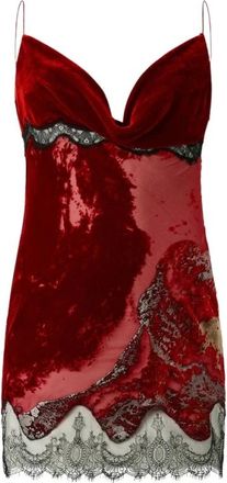 Roberto Cavalli Femme, Robes, Rouge, Taille: 34 FR Vwt135Vl066 Mini Dress