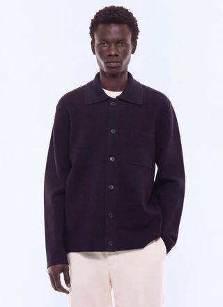 Fursac Cardigan fin en laine - Taille XXL - Homme