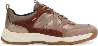 Geox Baskets en cuir m&eacute;lang&eacute;