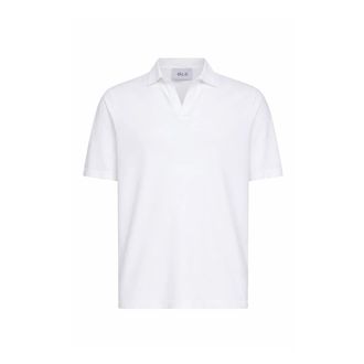 D4.0 Baumwoll-Polohemd - - Tops - Herren - Wei&szlig; - M