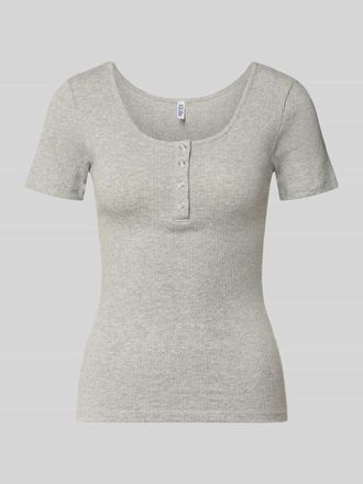 Pieces Slim Fit T-Shirt aus Bio-Baumwoll-Mix Modell KITTE