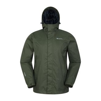 Mountain Warehouse Torrent Jacke, wasserfest f&uuml;r Herren (Khakigr&uuml;n)