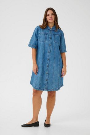 Kaffe Curve Jeanskleid Denimkleid KCvalia Gro&szlig;e Gr&ouml;&szlig;en