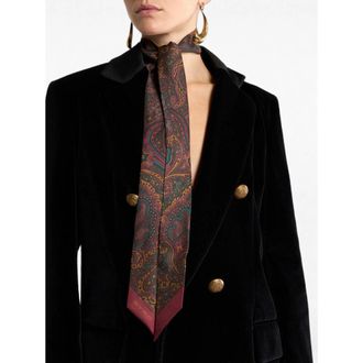 Etro Paisleyina Scarf - Brown