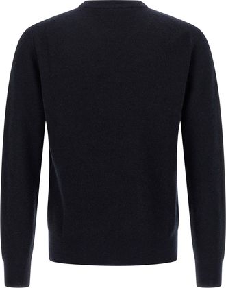 Brioni Cashmere-Wool Blend Sweater - Navy