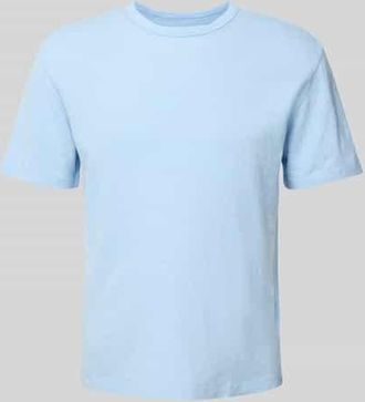 Officine G&eacute;n&eacute;rale T-Shirt mit geripptem Rundhalsausschnitt