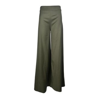 D.exterior Palazzo-Hosen - - Trousers - Damen - Gr&uuml;n - M