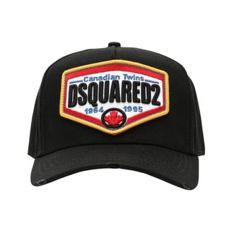 Dsquared2 unisex, Accessoires, Noir, Taille: ONE Size Casquette de baseball logo