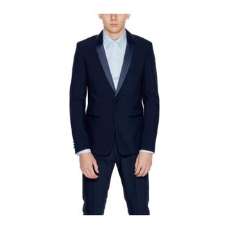 Antony Morato Homme, Vestes, Bleu, Taille: 3XL Veste de costume homme Printemps/&Eacute;t&eacute;
