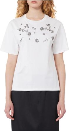 Max Mara Femme, Tops, Blanc, Taille: 36 FR T-shirt Wkdagile