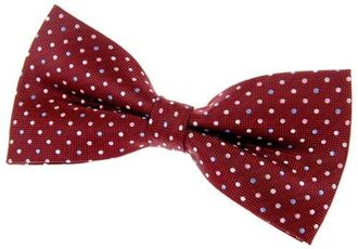 Retreez Noeud papillon pr&eacute;-nou&eacute; pour homme - Trois couleurs &agrave; pois - 13 cm, Bordeaux, bordeaux, taille unique