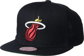 Mitchell & Ness NBA Top Spot Snapback HWC - Miami Heat, Black