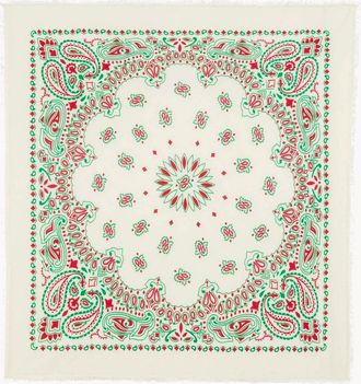 Kujten Grand bandana cachemire imprim&eacute; - Grand Bandana Western