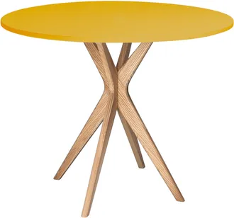 RAGABA JUBI Runder Esstisch 70cm gelb