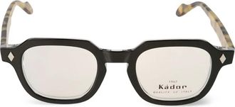 K&agrave;dor Geometrische Turbot Brille - Schwarz