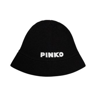 Pinko Schmal geschnittener Wollhut - - Accessories - Damen - Schwarzk - ONE SIZE