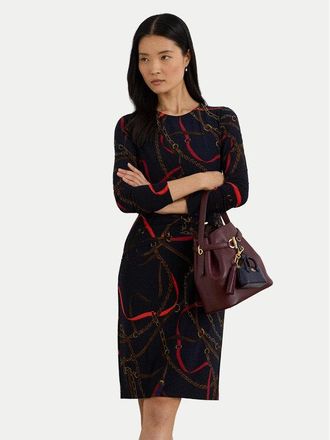 Lauren Ralph Lauren Kleid f&uuml;r den Alltag 200P03736001 Dunkelblau Slim Fit