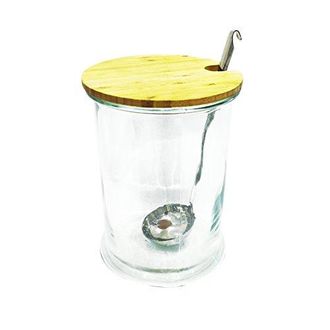 The Home Deco Factory Trinkglas, 5 l, Transparent/Braun