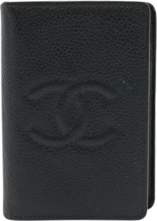 Chanel Pre-owned Coco Card Case - Femme - Pre-owned - Noir - Taille: ONE Size
