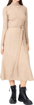 Springfield Kleid 1336442 Damen, Beige (BEIGE/Camel), Large