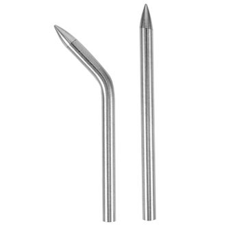 Cabilock Professionelles Paracord Flechtzubeh&ouml;r Satz Aus Edelstahl Armband Webnadeln F&uuml;r Selbstgemacht Leder Und Schnurarbeiten Tragbar Rostfrei Bruchsicher Re