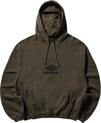 Umbro Homme, Sweatshirts et sweats &agrave; capuche, Vert, Taille: XL OG Logo Mask Sweat &agrave; capuche