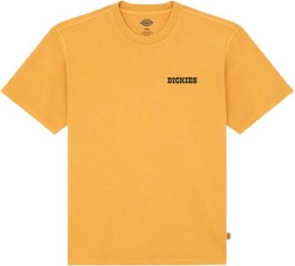 Dickies Homme, Tops, Jaune, Taille: XL Darrtown SS Tee