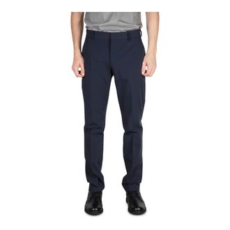 Pantaloni Torino Blaue Herrenhose aus technischem Stoff - - Trousers - Herren - Blau - L