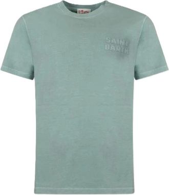 MC2 Saint Barth Homme, Tops, Vert, Taille: M T-Shirt Portofino