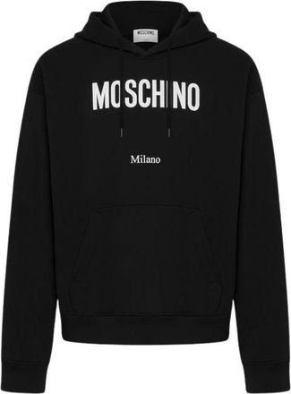 Moschino unisex, Sweatshirts et sweats &agrave; capuche, Noir, Taille: XS SweaT-shirt Imprim&eacute; en Coton
