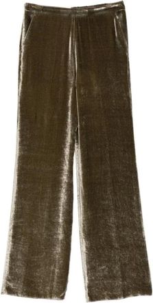 Etro Hosen mit Samt-Effekt - - Trousers - Damen - Braun - S
